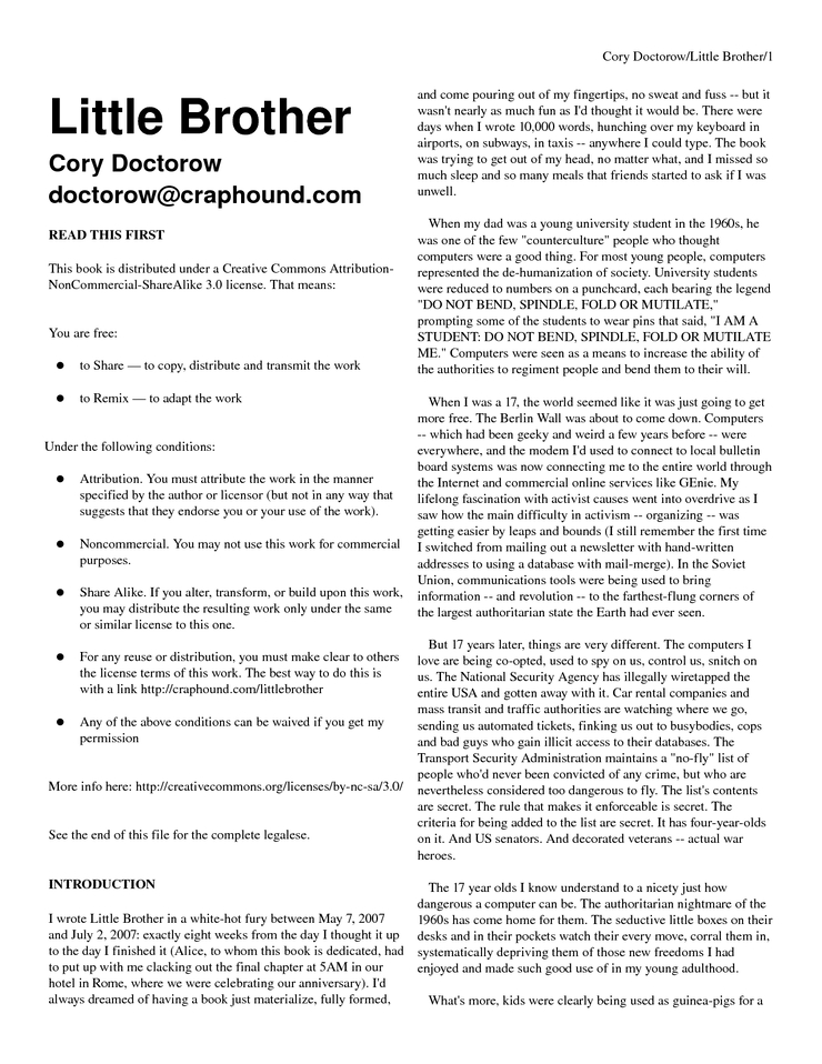 Picture of Little Brother