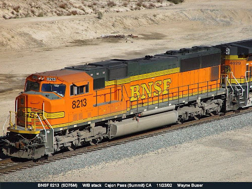 Picture of BNSF SD75M