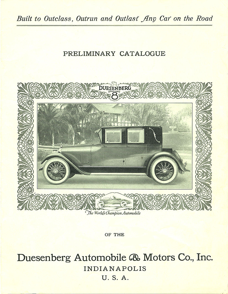 1922 Duesenberg Model A