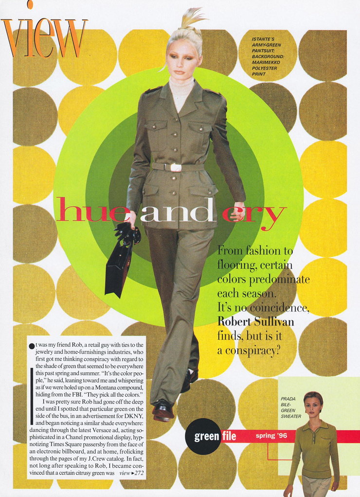 Trish Goff - Vogue US, Sept-1996 Feature