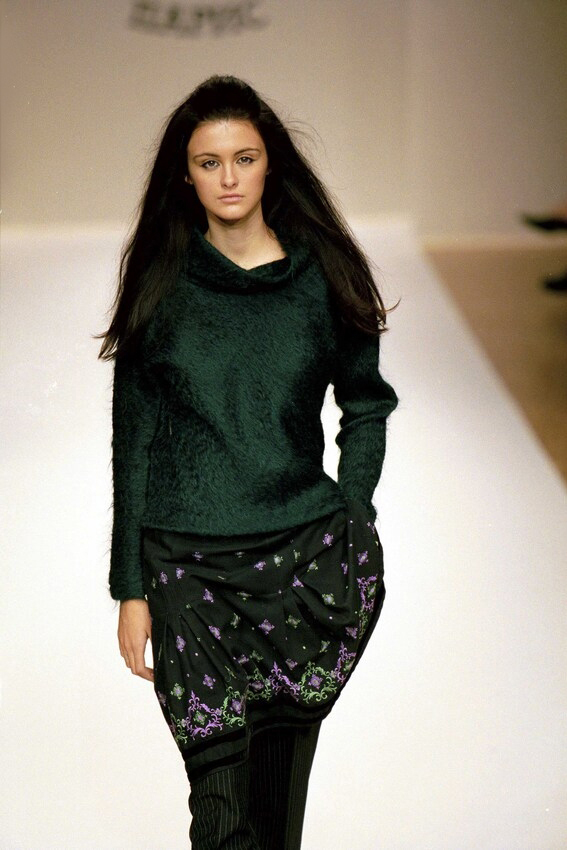 Trish Goff - Berluti FW 1999