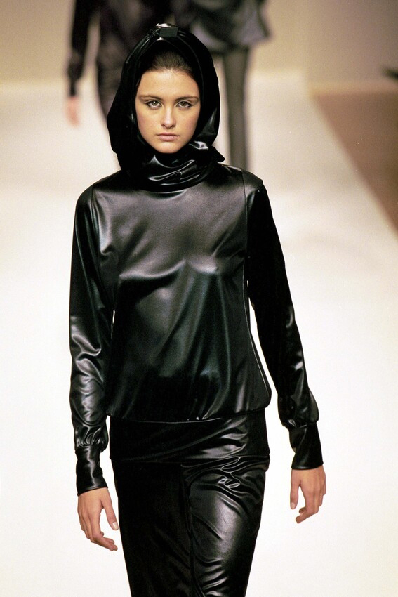 Trish Goff - Berluti FW 1999