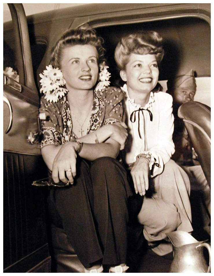 Patty Thomas, Frances Langford