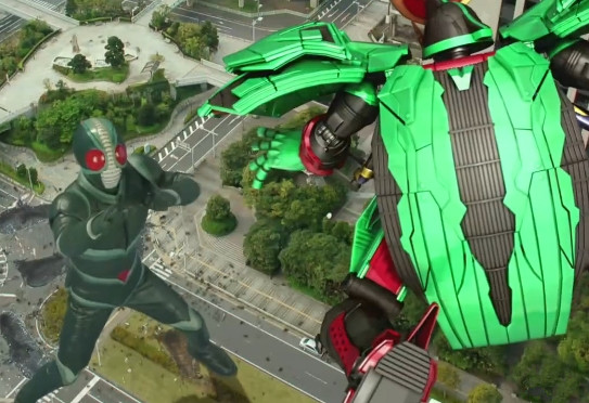 Image of Heisei Riders VS Showa Riders: Kamen Rider Taisen feat. Super ...