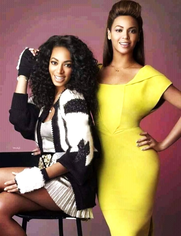 Solange Knowles & Beyoncé (oldest sister)