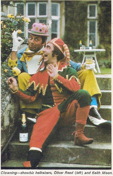 Oliver Reed & Keith Moon - Broome Hall