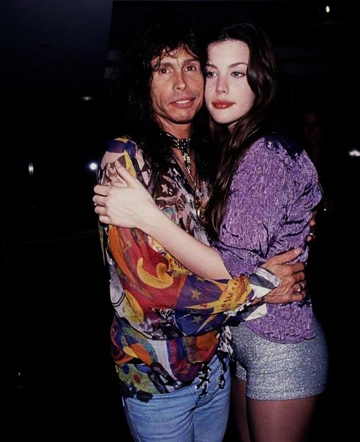 Steven Tyler and Liv Tyler
