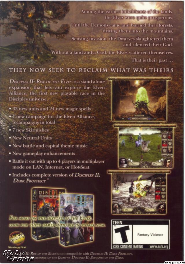 Picture of Disciples II: Rise of the Elves
