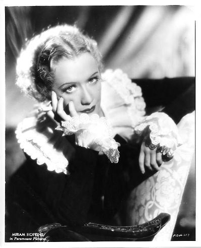 Picture of Miriam Hopkins
