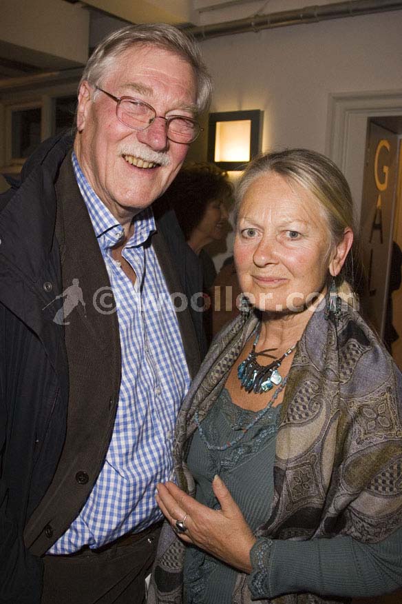 Christopher Morahan & his wife Anna Carteret