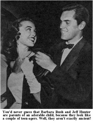 Barbara Rush & Jeffrey Hunter