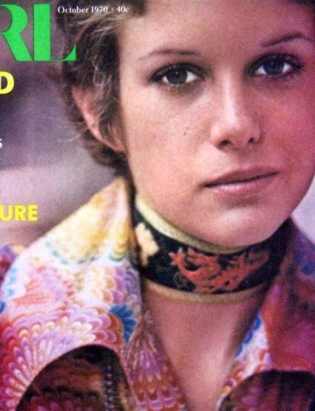 1970s modelling photo