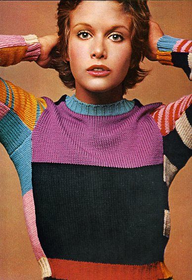 1970s modelling photo