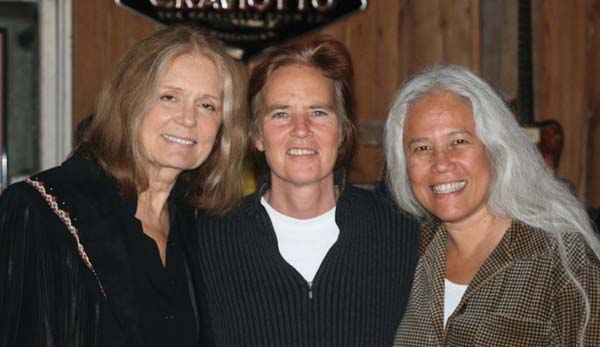 Gloria Steinem, Ann Hackler & June Millington