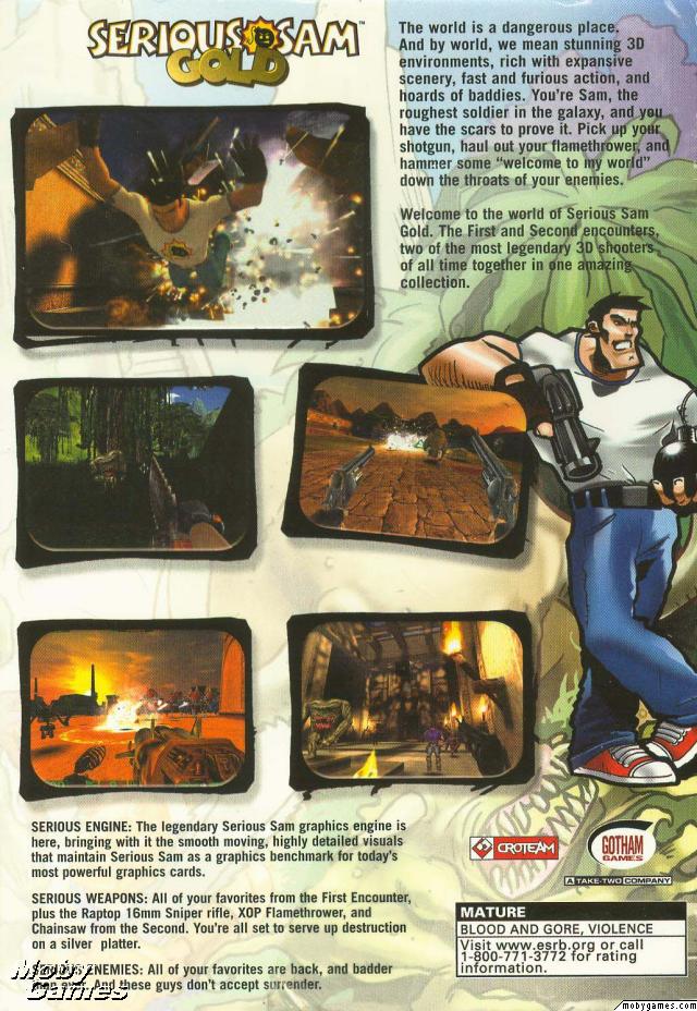 Picture of Serious Sam Gold Edition