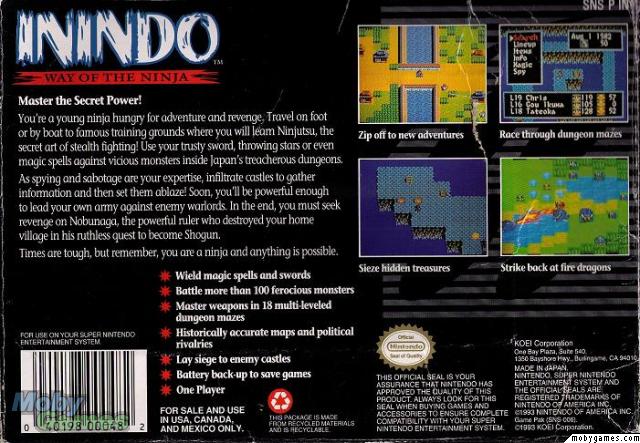 Picture of Inindo: Way of the Ninja