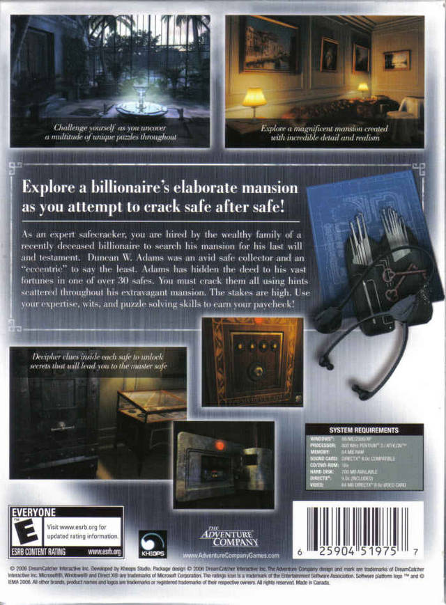 Picture of Safecracker - The Ultimate Puzzle Adventure