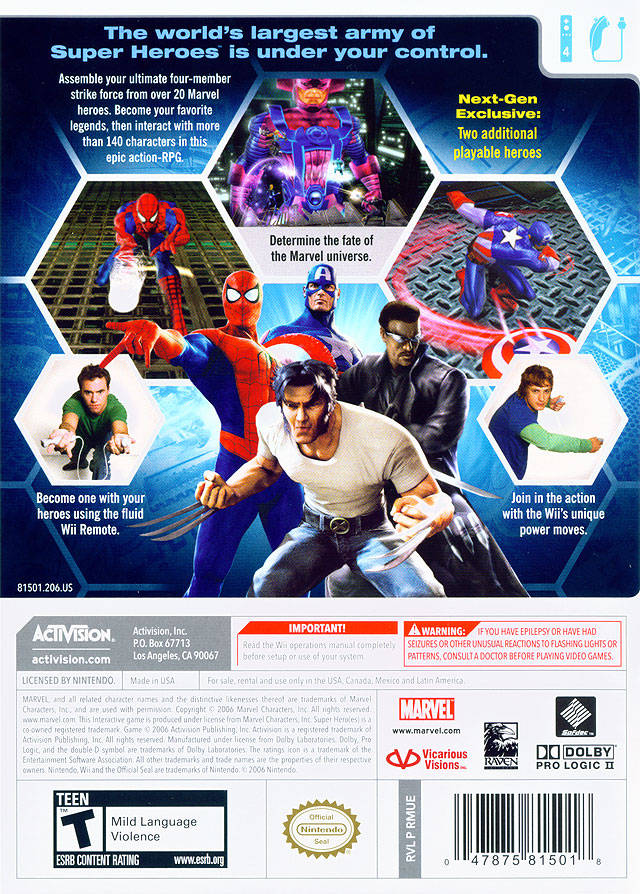 Picture of Marvel: Ultimate Alliance