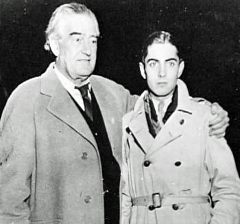 Tyrone Power Sr. and son
