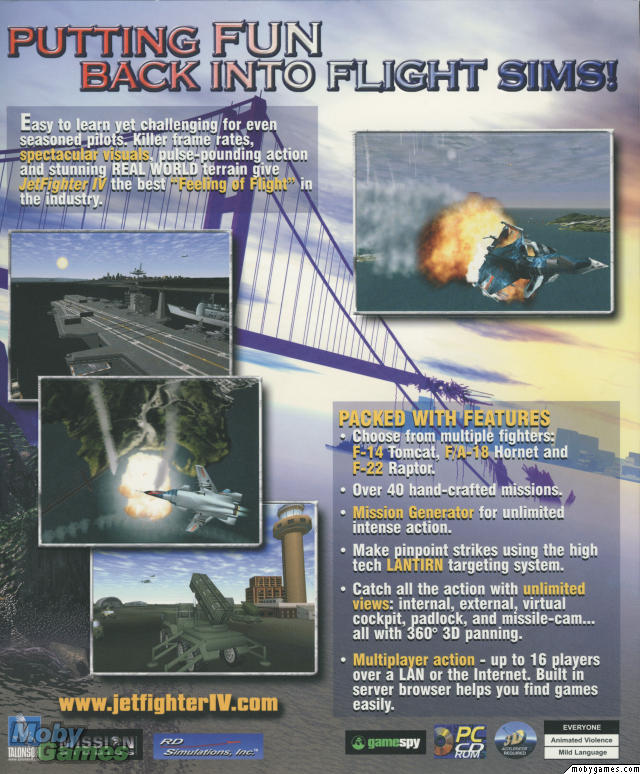 Jetfighter IV: Fortress America image