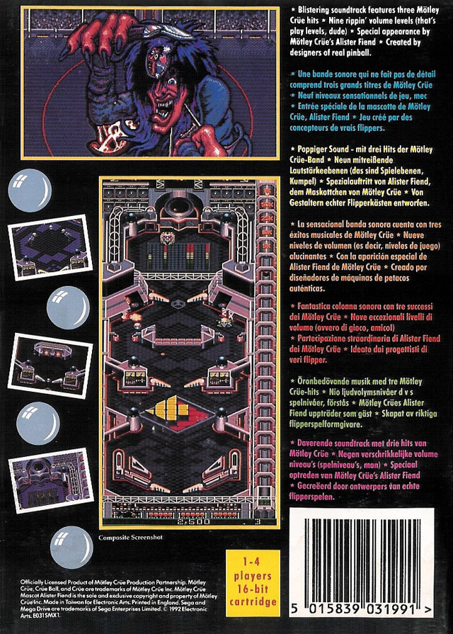 Picture of Crue Ball: Heavy Metal Pinball