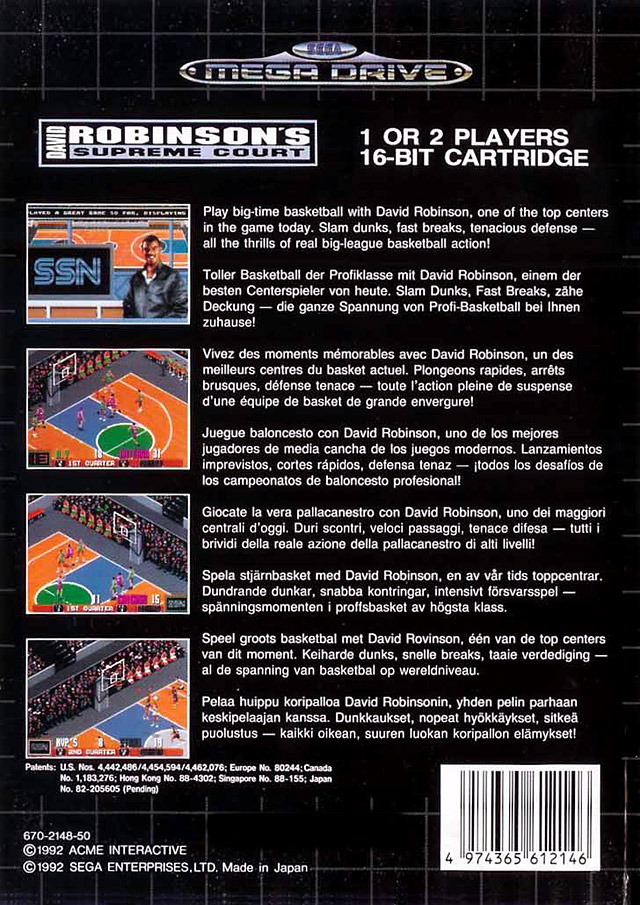 David Robinson's Supreme Court picture