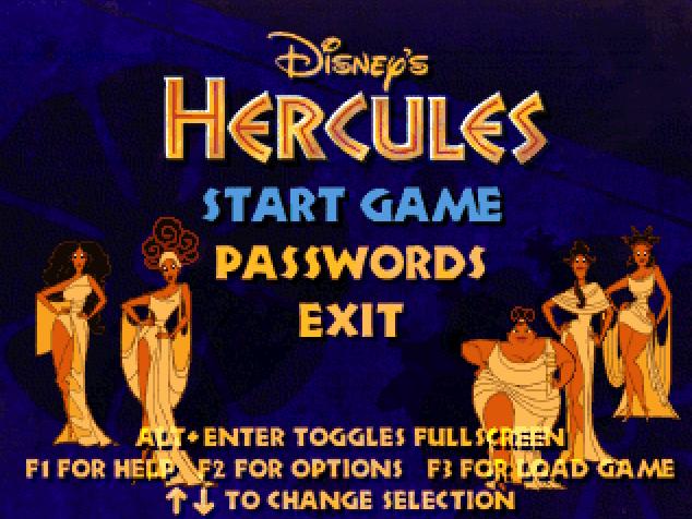 Disney's Hercules Action Game image