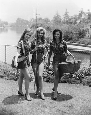 Linda Henning, Jeannine Riley, Pat Woodell