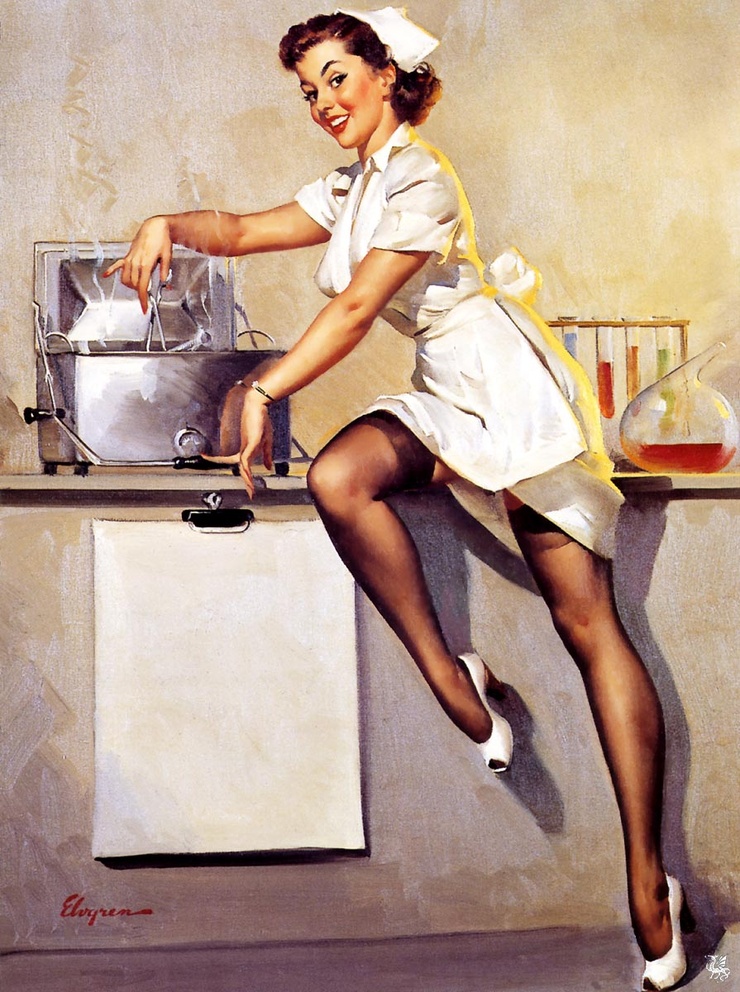 Picture Of Gil Elvgren All His Glamorous American Pin Ups 25th