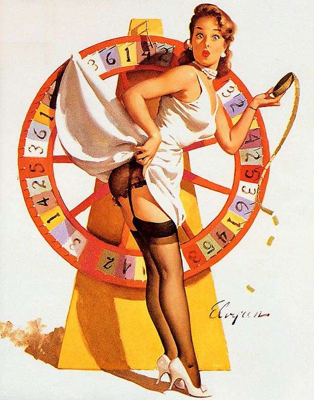 Gil Elvgren All His Glamorous American Pin Ups 25th Anniversary Image
