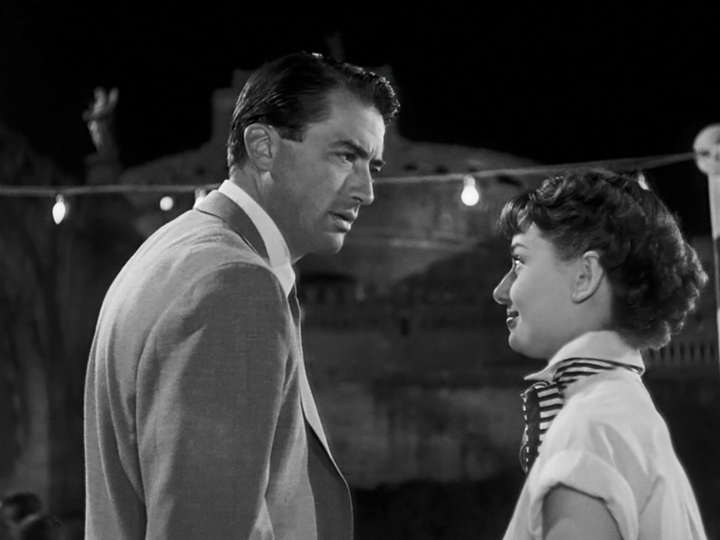 Gregory Peck and Audrey Hepburn