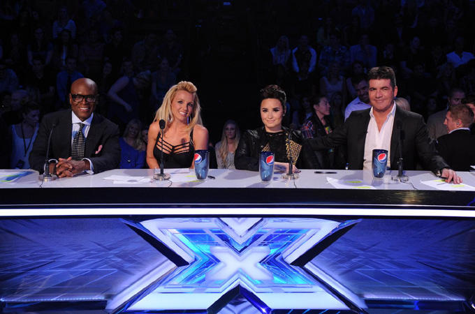 The X Factor USA 2012, the four judges