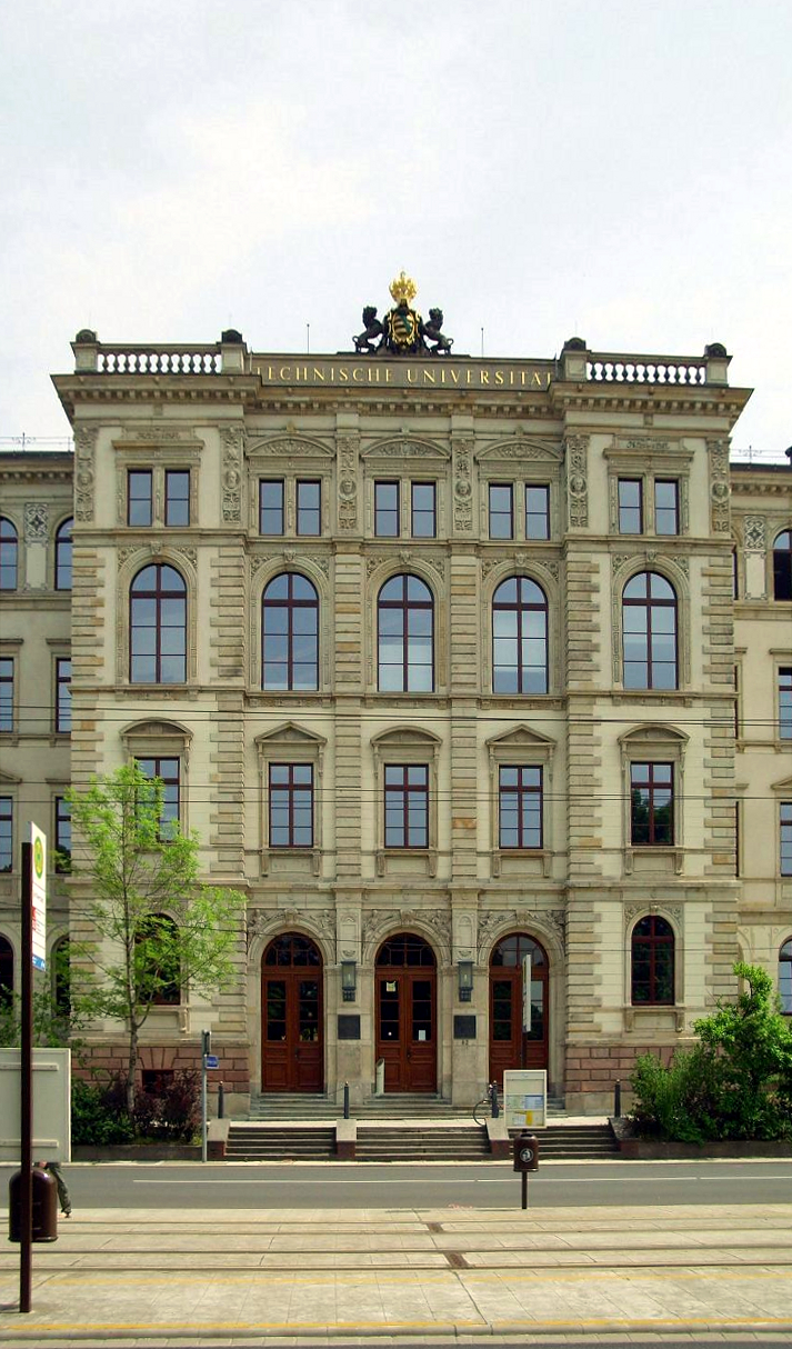 Main building of the TU Chemnitz