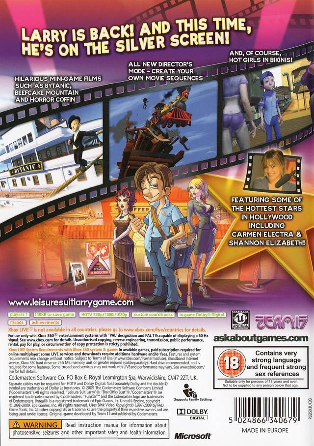 Leisure Suit Larry: Box Office Bust picture