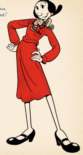 Picture of Olive Oyl