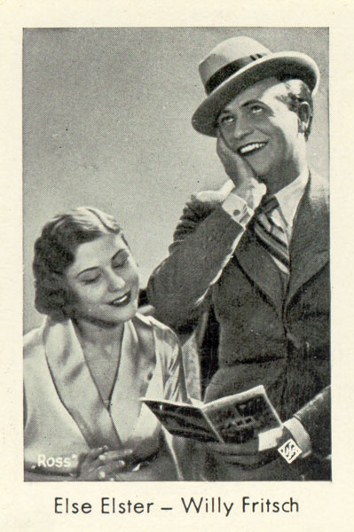 Else Elster , Willy Fritsch