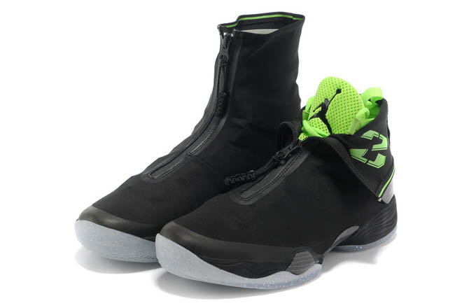 Picture of Air Nike Jordans XXVIII(28) Black and Electric Green White ...