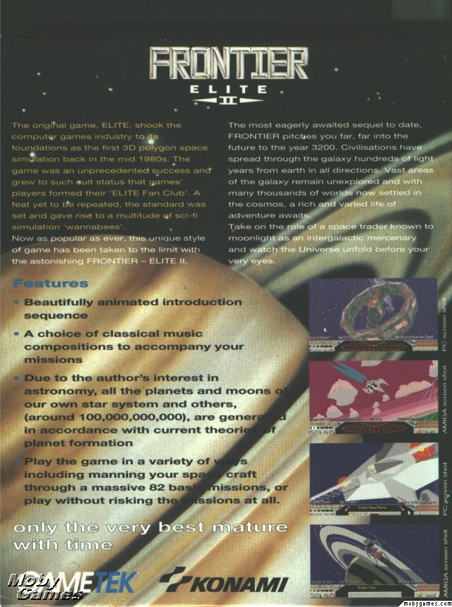 Frontier: Elite II image