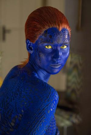 Picture of Raven / Mystique (Rebecca Romijn & Jennifer Lawrence)