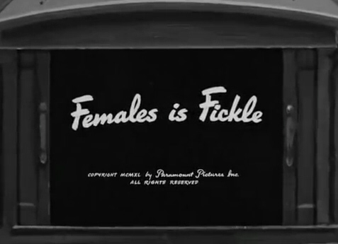 Picture of Females Is Fickle