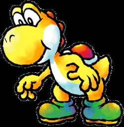 Picture of Yellow Yoshi