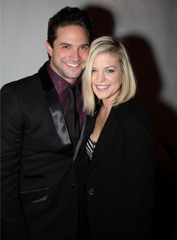 Brandon Barash and wife Kristen Storms