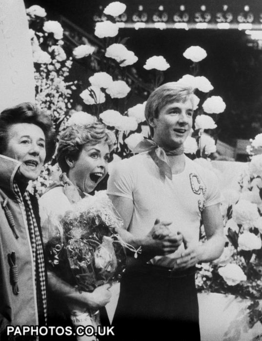 Betty Callaway, Jayne Torvill & Christopher Dean