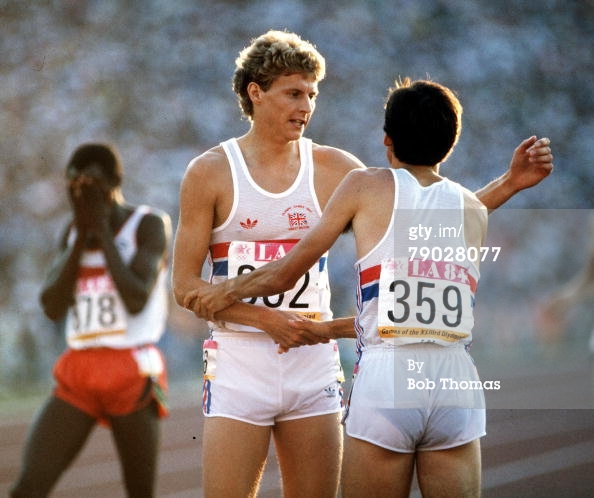 Steve Cram & Sebastian Coe