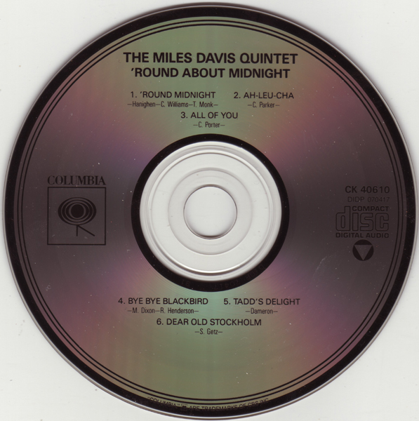 Picture of 'Round About Midnight