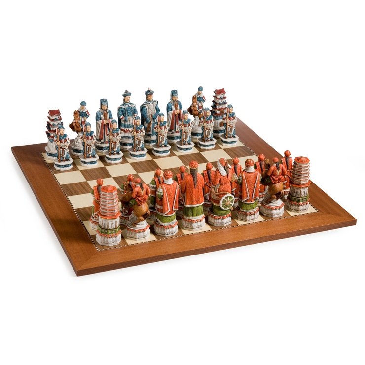 Ming Dynasty Alabaster Chess Set