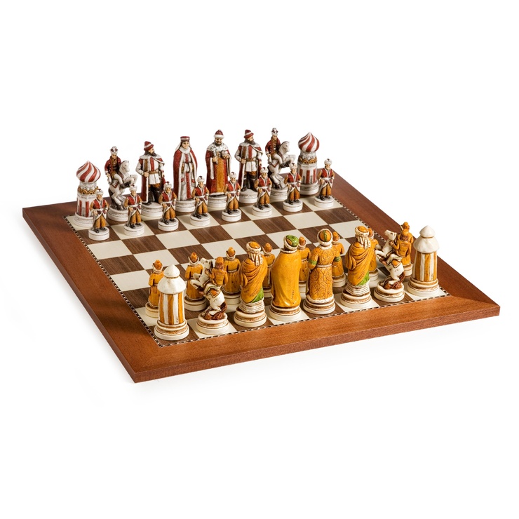 Ivan the Great Alabaster Chess Set