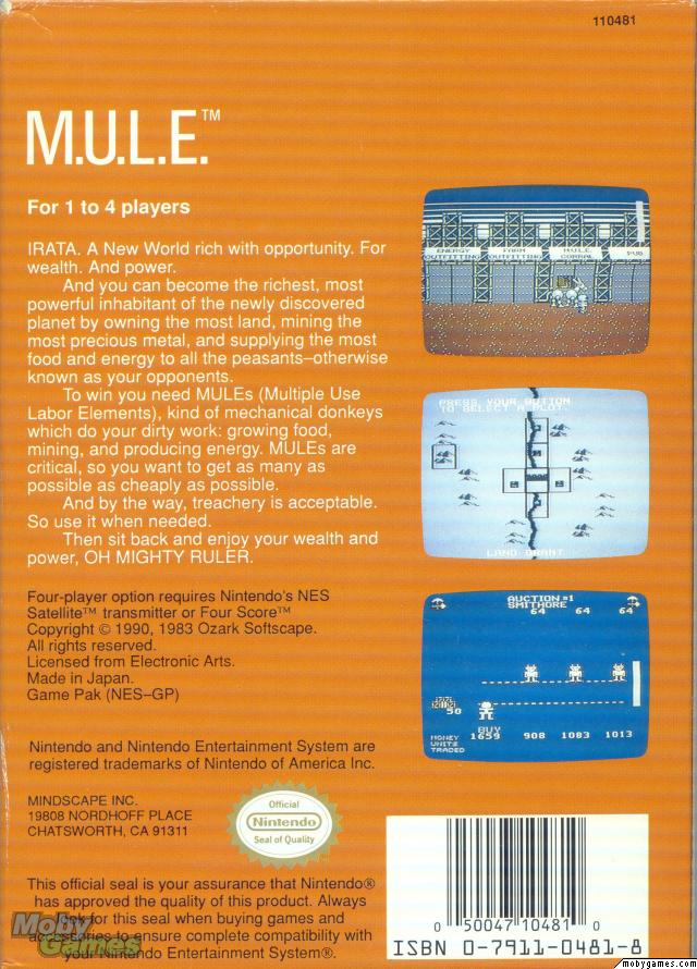 M.U.L.E. (MULE) image