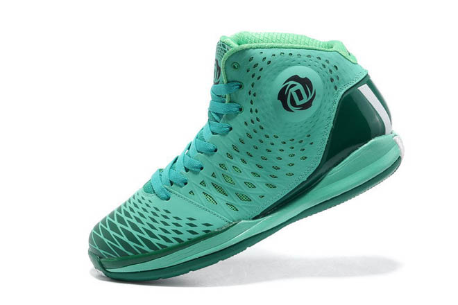 Picture of Men Size Adidas Derrick Rose 3.5 New Design Green & Dark ...