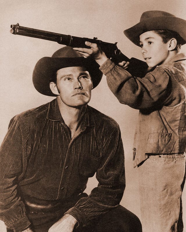 Chuck Connors, Johnny Crawford